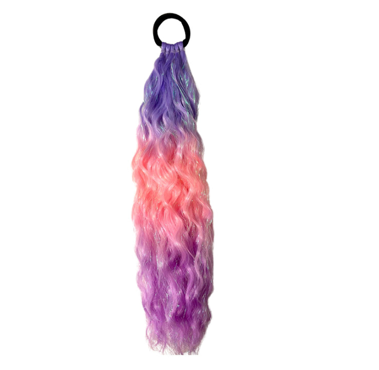 35cm Mini Pink Posy Wavy – The Hairy Fairy